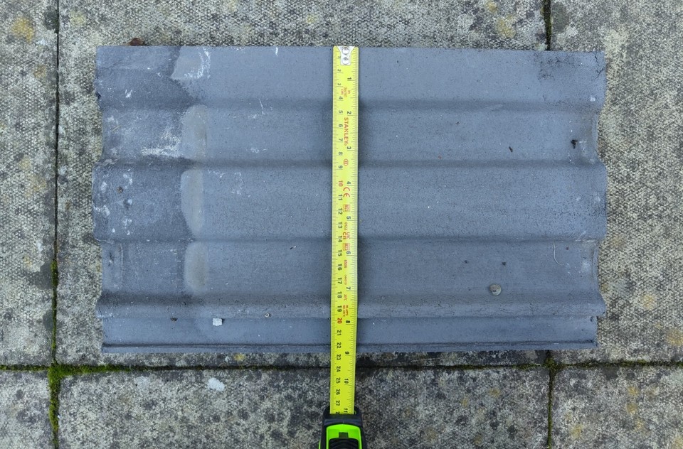 Redland 49 Smooth Concrete Profiled Roof Tile in Slate Grey 475 tiles ...