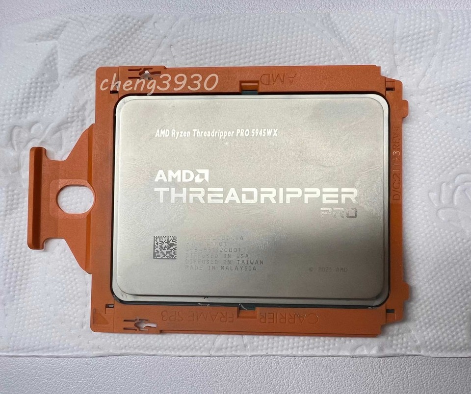 (no lock)AMD Threadripper Pro 5945wx 5955wx 5965wx 5975wx 5995wx CPU ...