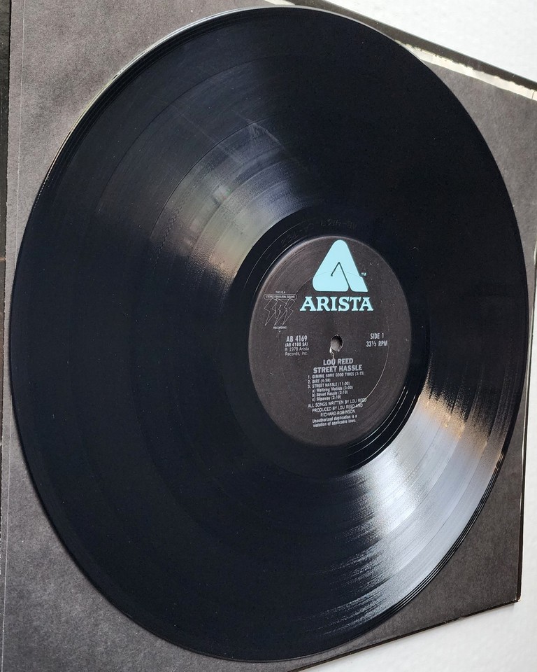 LOU REED - STREET HASSLE LP 1978 (ARISTA) AB 4169 | eBay
