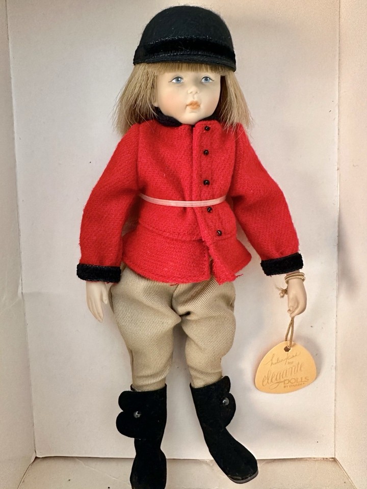 Vintage MEGGIE EQUESTRIAN Elegante Doll By Dakin Helen Kish- New In Box ...