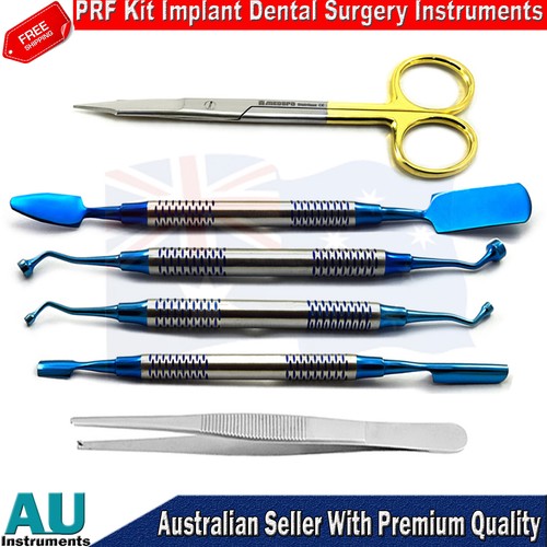 Dental implant PRF GRF Kit set of 6pcs instruments surgical surgery ...