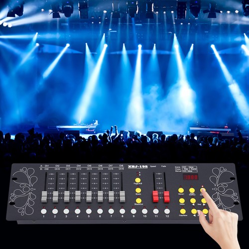 DJ DMX 512 192 Channels Operator Console Controller Stage Lighting DJ ...