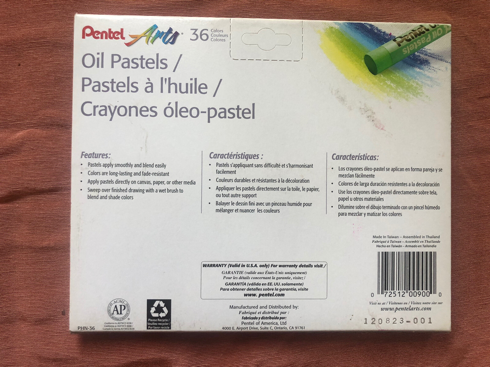 Pentel Arts PHN-50 Oil Pastels - 50 Pieces for sale online | eBay