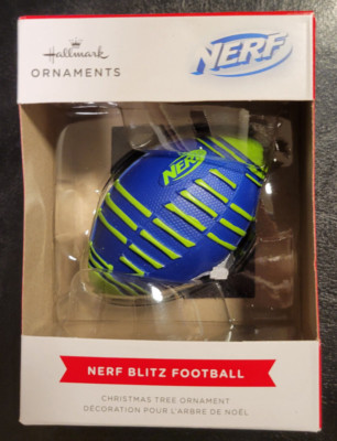 2021 Hallmark Nerf Blitz Football Christmas Holiday Ornament | eBay