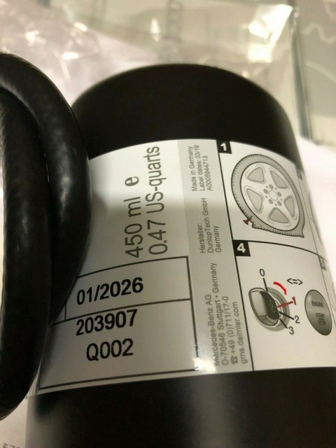 ️mercedes-benz Tirefit️ Reifendichtmittel A0005836803 11/25 450ml ...