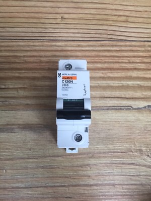 Merlin Gerin C120N 100 Amp Type C Multi 9 Circuit Breaker Mcb C100 ...