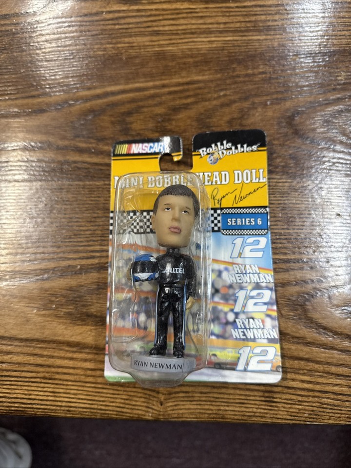 Ryan Newman #12 Mini Bobblehead Doll Bobble Dobbles Figure NASCAR | eBay