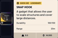 ARC RAIDERS SNAP HOOK LEGENDARY ITEM | Offer of the day