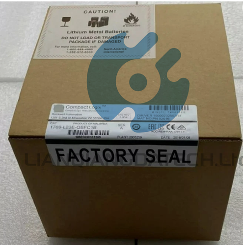 New Sealed Allen Bradley 1769-L23E-QBFC1B SER A Controller Unit CPU ...