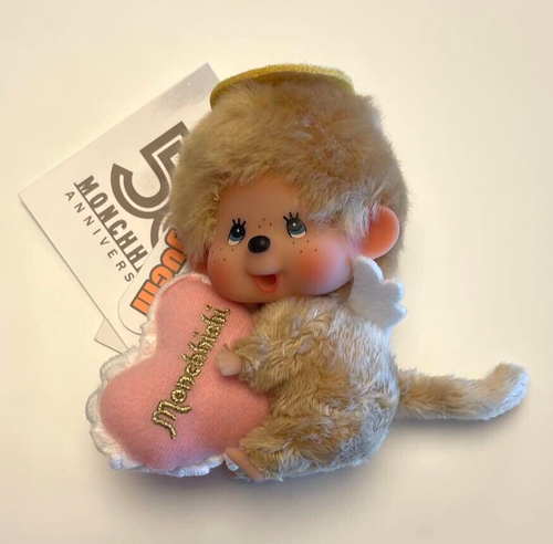 Portachiavi Monchhichi Love Happy Angel regalo 50° anniversario Big ...