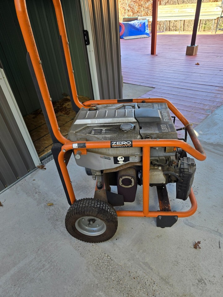 RIDGID Portable Power Generator 8000 Startup and 6800 running Watts | eBay