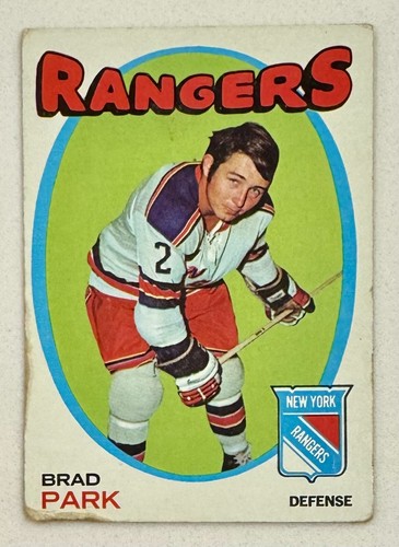 1971-72 Topps Hockey #40 Brad Park - New York Rangers (B2) | eBay