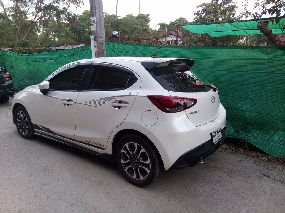 2014-2019 Mazda 2 Demio Body Kit for Mazda 2 Front Lip Side Skirt Rear ...