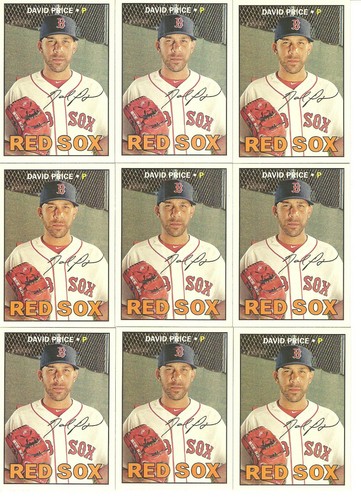 36 CARD DAVID PRICE BASEBALL CARD LOT 301 | eBay