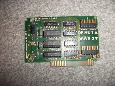 Apple II disk controller card, Untested | eBay