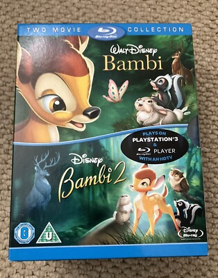 Bambi & Bambi 2: 2-Movie Collection [Blu-ray Movie Set. With Slipcover ...