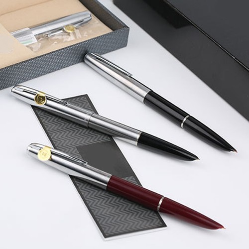 Hero 100 14K Gold Nib Classic Fountain Pen Authentic Quality Writing ...