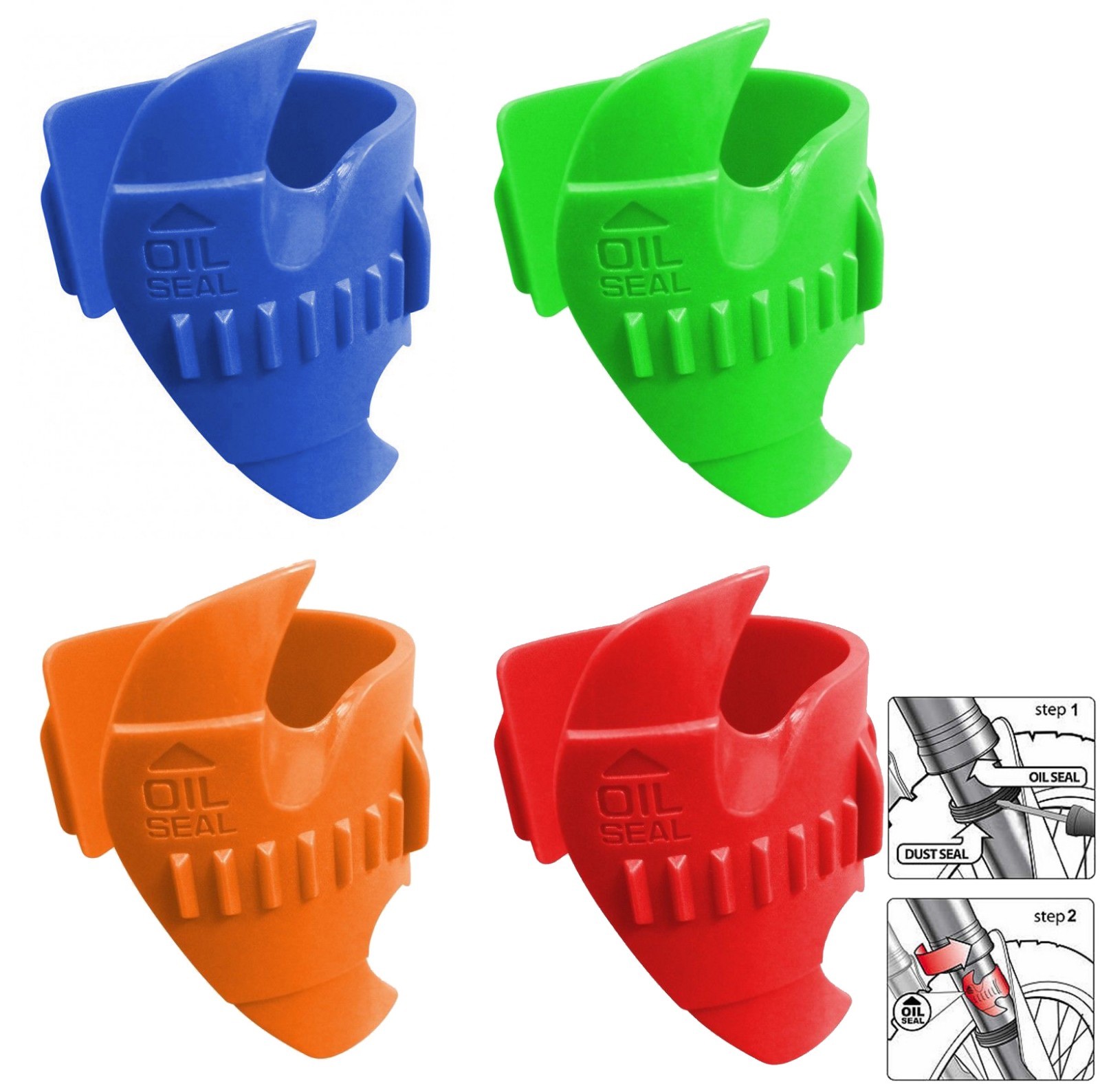 MOTOCROSS MX ENDURO FORK SEAL SAVER SCRAPER TOOL REMOVES DIRT AND ...