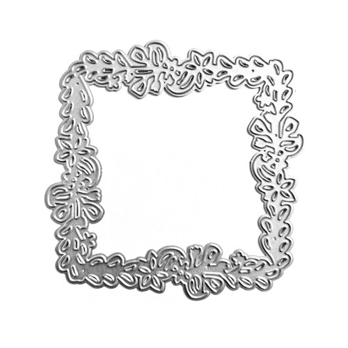 Metal Cutting Dies Square Frame Embossing Template Stencil Scrapbooking ...