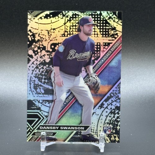 2017 Topps High Tek Black Pattern Dansby Swanson #HT-DS - Rookie RC ...