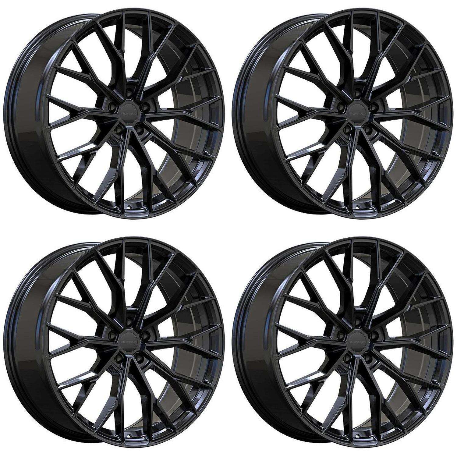 Set of 4 22in Black Alloy Wheel Rims for Toyota Highlander, RF14H3T ...