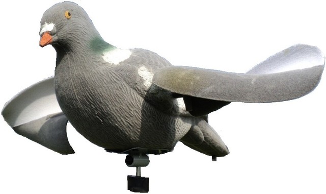 2x Air Pro Pigeons Spinning Wing Decoy for Magnet Rotary - Pigeon ...