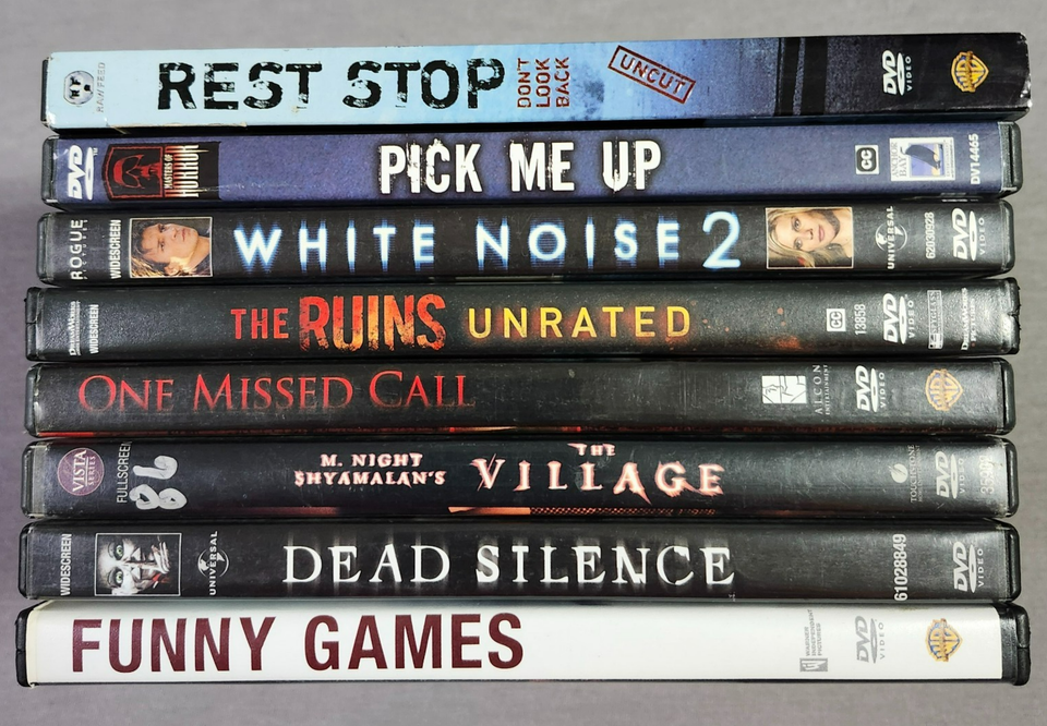 DVDs Lot Of 8 Horror Pre Owned | eBay