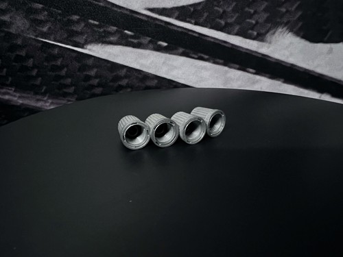 NEW Genuine Mercedes-Benz Plastic Grey Valve Caps Set of X4 ...