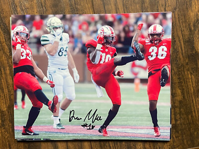 DeAngelo Malone Signed Western Kentucky football 8x10 photo Hill ...