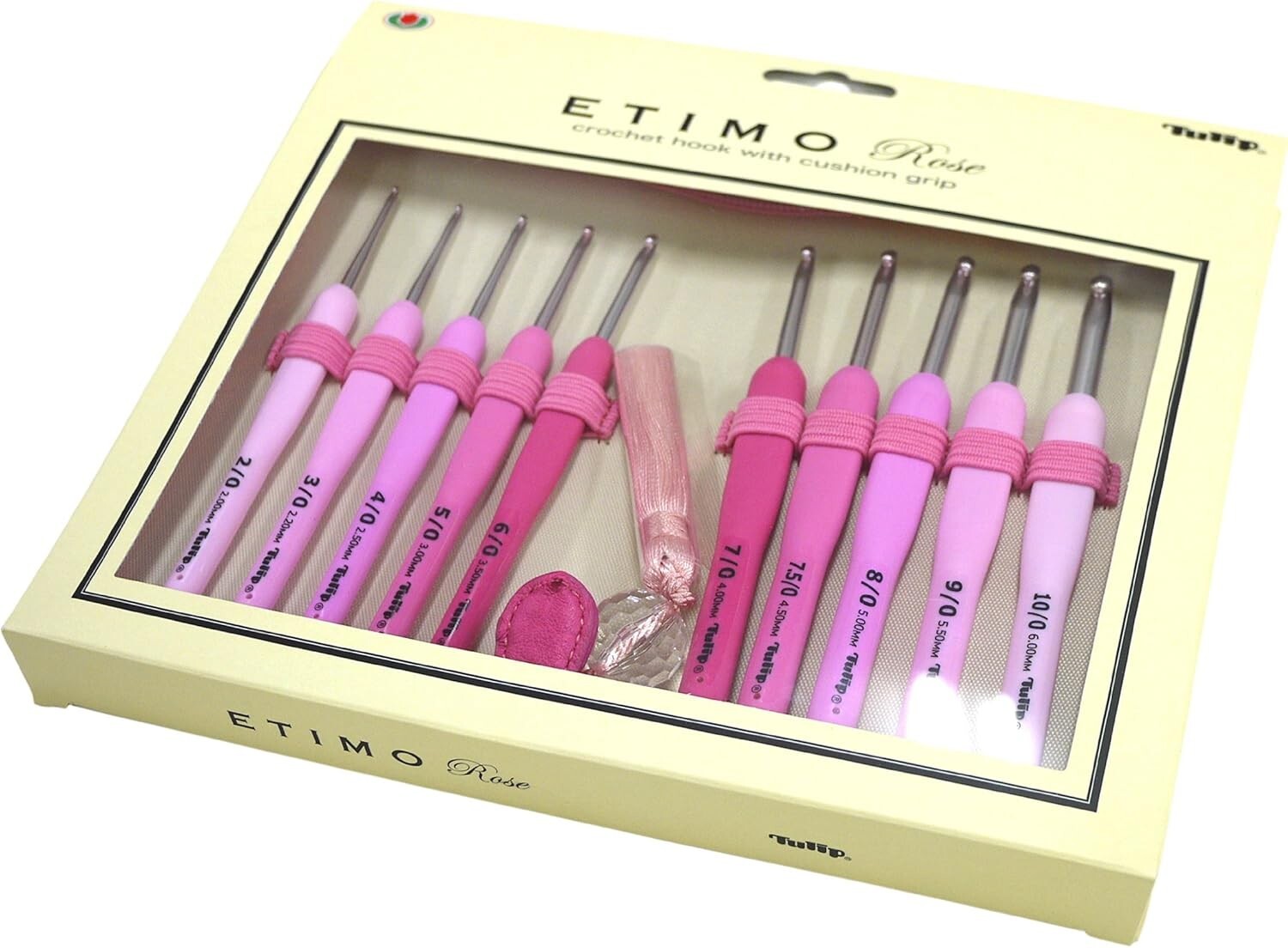 Tulip ETIMO Rose Etimorose Crochet Set with Grip TER-001 ETIMO-TER-001 ...