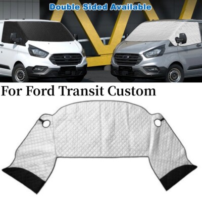 For Ford Transit Custom Windscreen Cover Black Out Blind Cover Camper ...