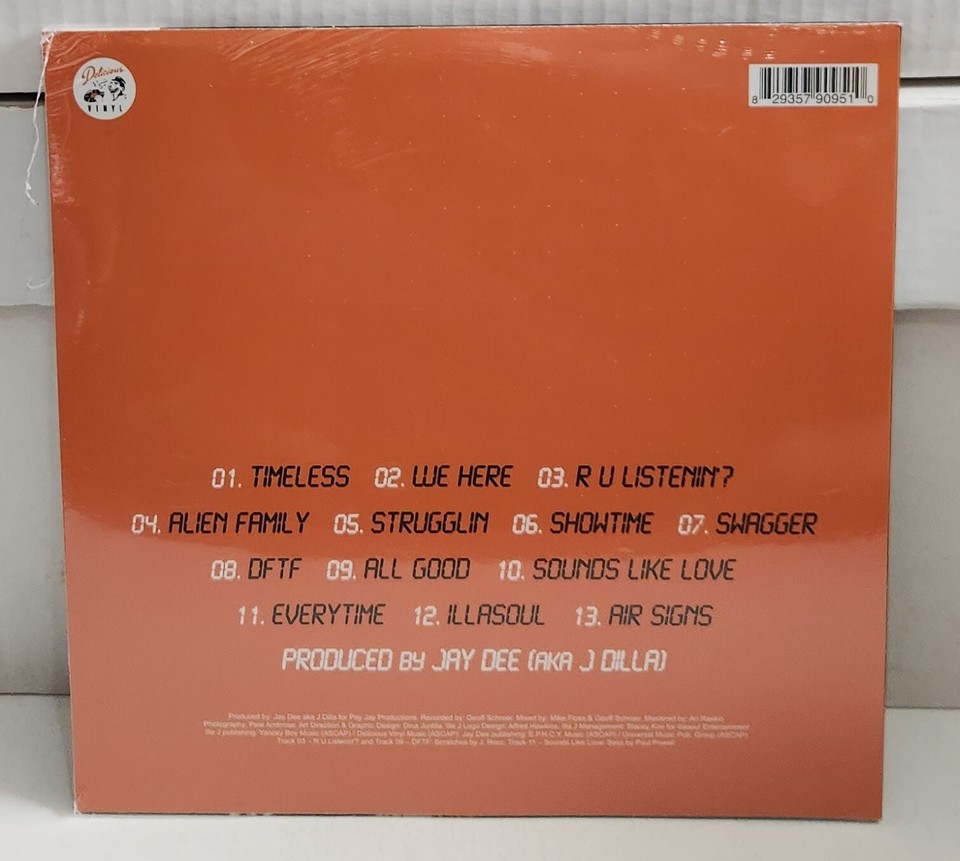 Jay Dee (J Dilla) - Yancey Boys Instrumentals 2xLP Vinyl RSD 2022 Black ...