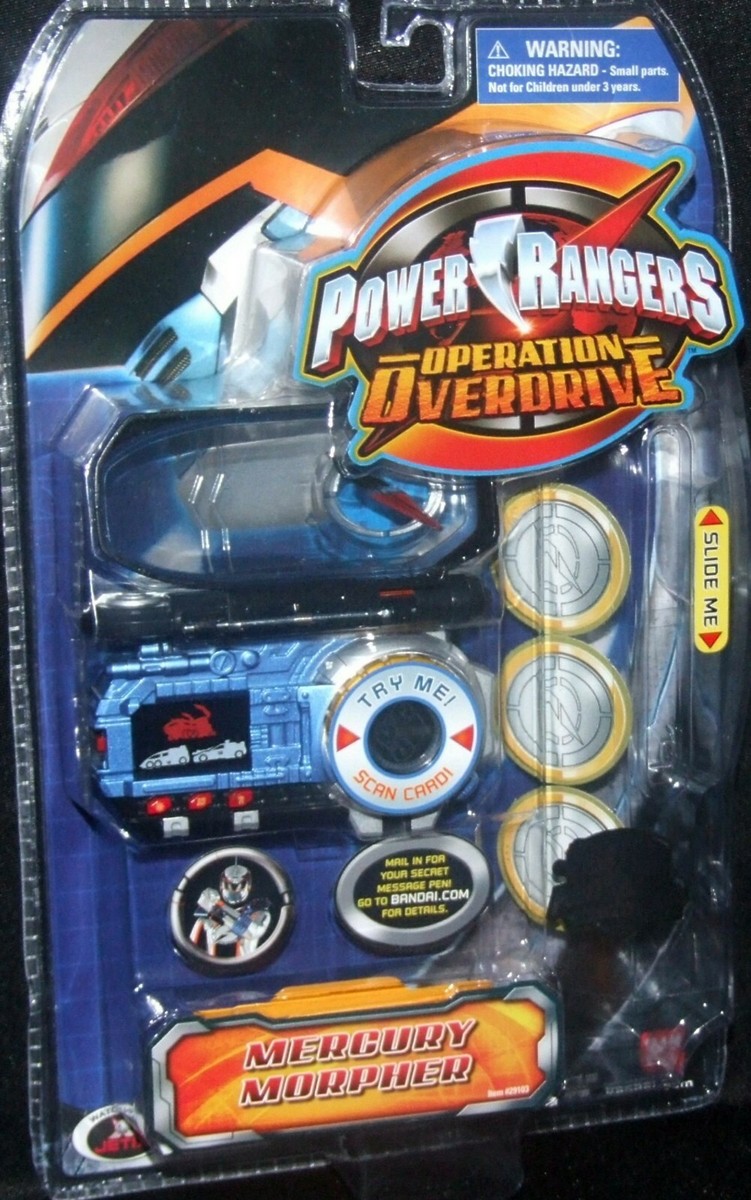 Power Rangers Operacao Overdrive Mercurio Ranger
