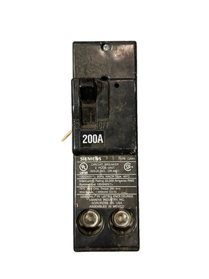 Siemens QN2200H Circuit Breaker 200A 2-Pole 120/240V | eBay