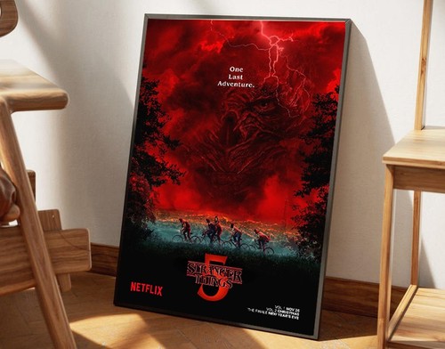 NEW Stranger Things 5 Poster Teases ‘One Last Adventure’ 24x36 | eBay