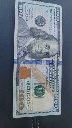 Star Note Series 2013 $100 Federal Reserve Banknote Currency | eBay