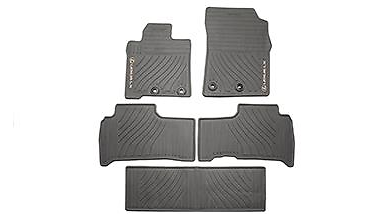 LEXUS OEM FACTORY ALL WEATHER 5-PIECE FLOOR MAT SET 2013-2021 LX570 ...