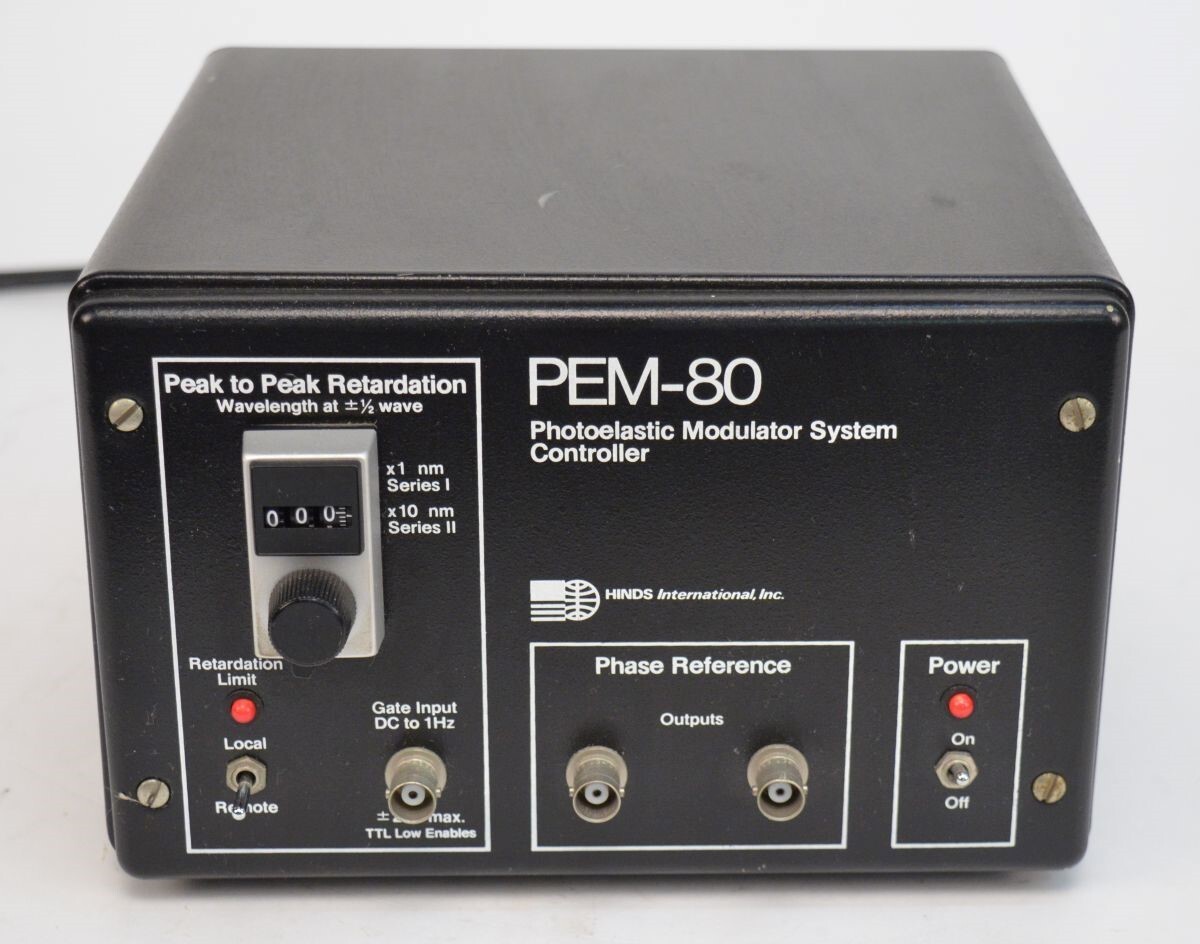 Hinds International PEM-80 20KHz Photoelastic Modulator System ...