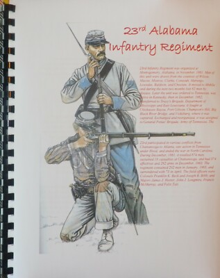Civil War History of the 23rd Alabama Infantry Regiment | eBay