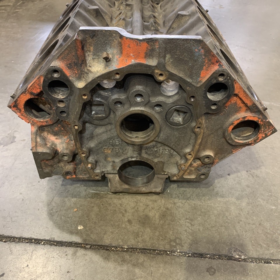 1968 CAMARO CORVETTE 3914678 ENGINE BLOCK STD BORE 327 Suffix EE | eBay