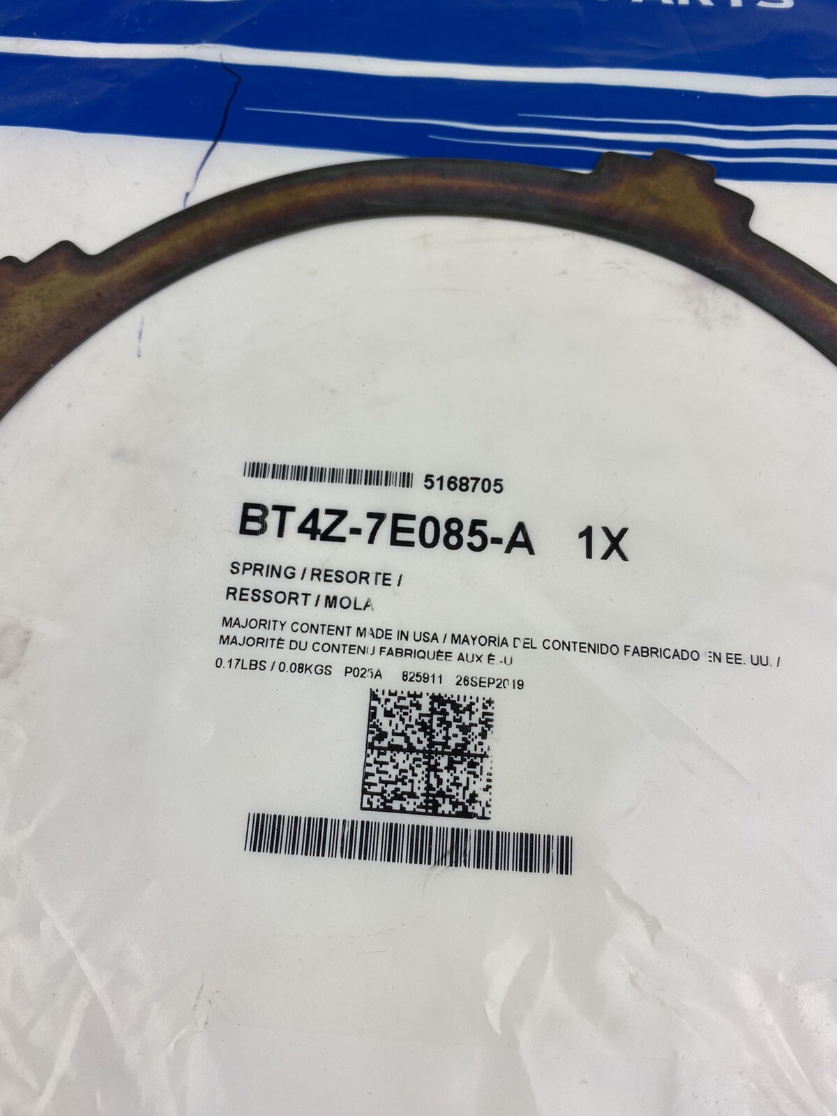 Genuine Ford OE Spring - Wave - Forward Clutch BT4Z-7E085-A for sale ...