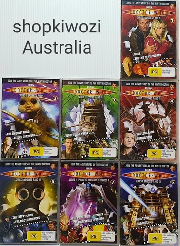 DOCTOR WHO : THE NINTH DOCTOR : COMPLETE SERIES 1 DVD Reg 2 & 4 BUNDLE ...