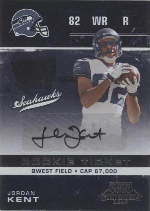 2007 Playoff Contenders - Jordan Kent #175 (AU, RC) for sale online | eBay