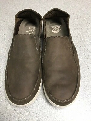 Men's ABEO Lite Cash Slip On Lightweight Casual Shoe Brown Size US 9 M ...
