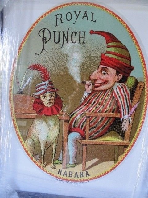 Royal Punch print signed and framed in shiny black frame. 35" x 28" x 1 ...