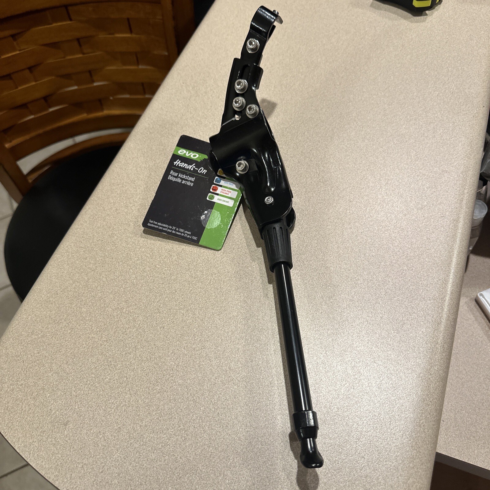 EVO Rear Kickstand Adjustable 26”-700c 2 Stay Mount | eBay