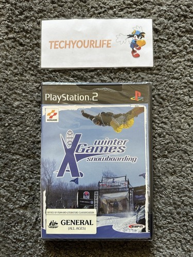 Brand New Factory Sealed X Winter Games Snowboarding - PS2 ...