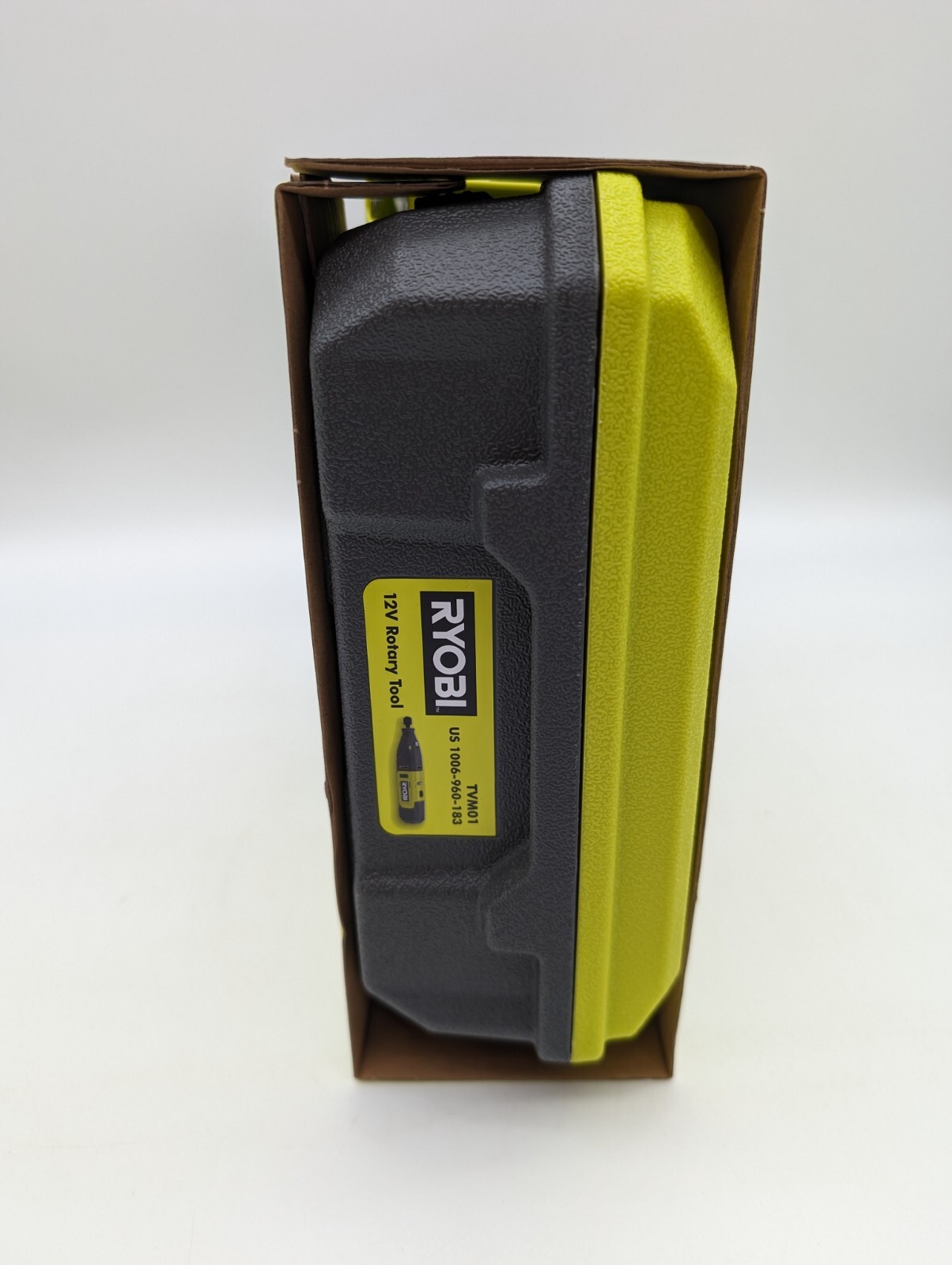 RYOBI 12V Cordless Rotary Tool Kit - Variable Speed TVM01 Cut, Grind ...