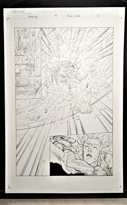 Warlands Issue #4 Page 06 Original Comic Book Art - Art by Pat Lee ...