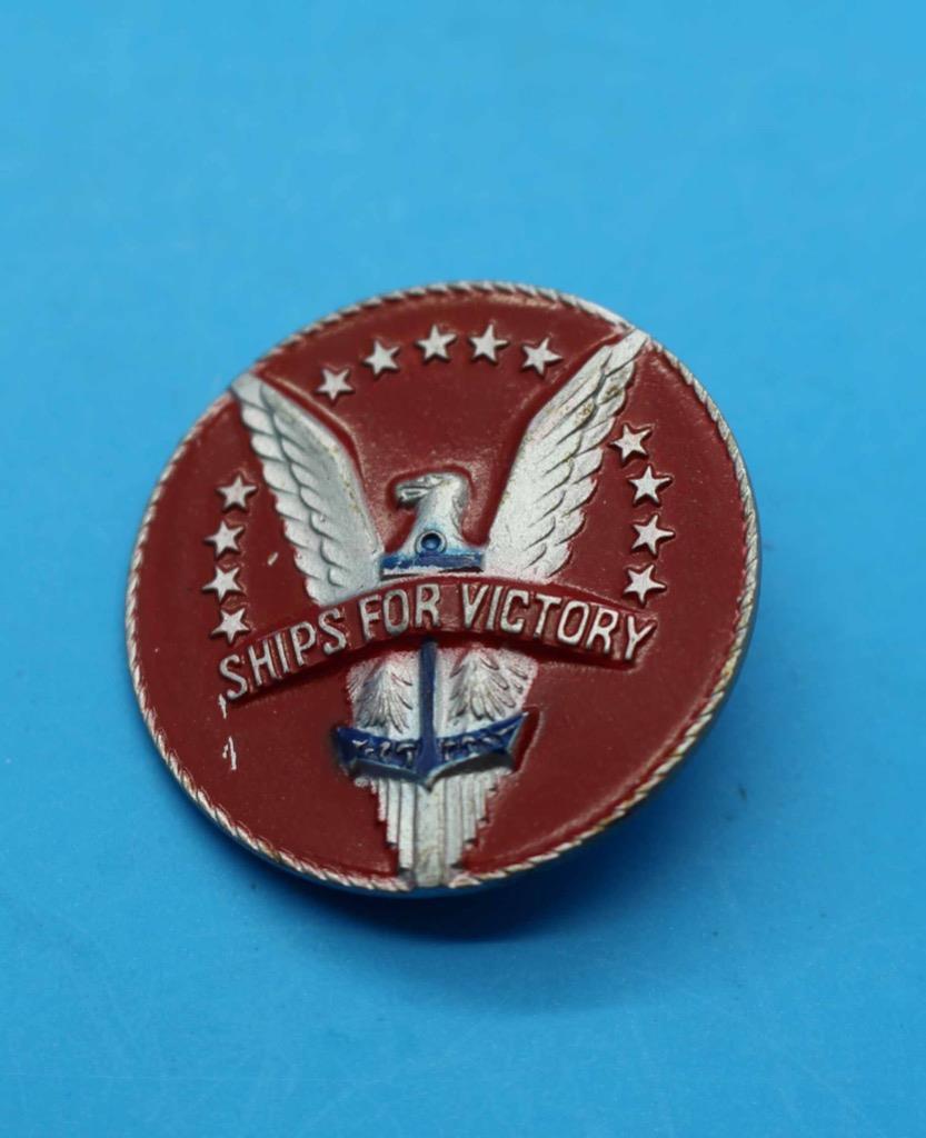 VINTAGE WW2 SHIPS FOR VICTORY PIN | eBay